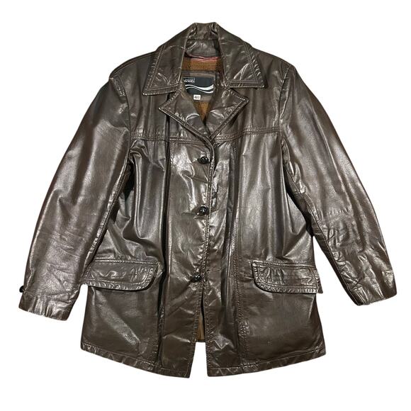 Montgomery Ward | Jackets & Coats | Vintage Montgomery Ward Brown ...